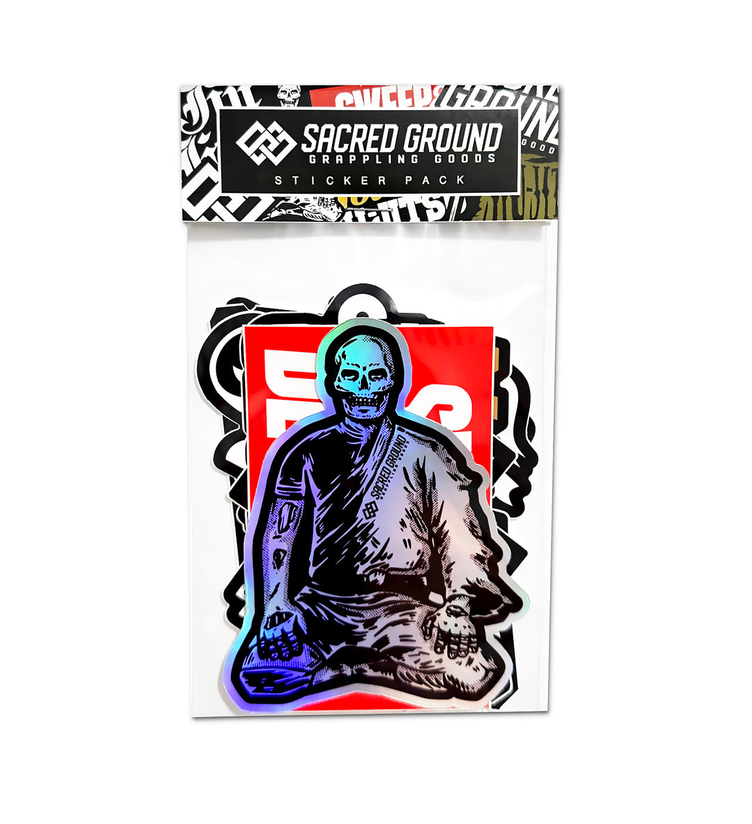 Sacred Ground Sticker Pack – Sacred Ground Grappling Goods